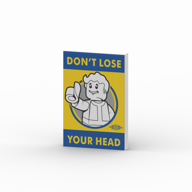 2x3 Poster - Don't Lose Your Head - 09