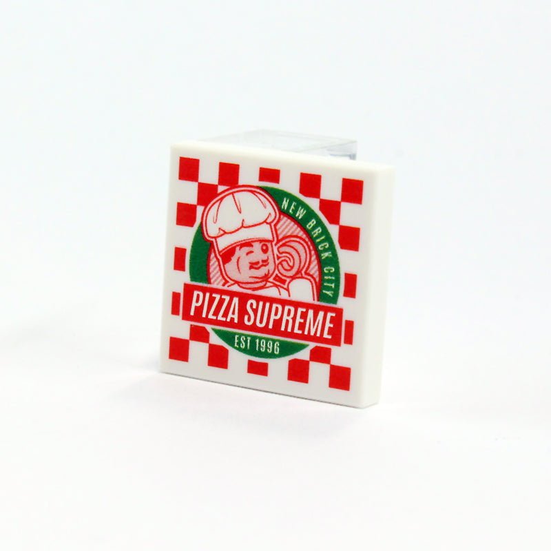2x2 Pizza Box - Pizza Supreme