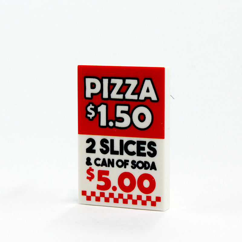 2x3 Pizza Sales Street Sign
