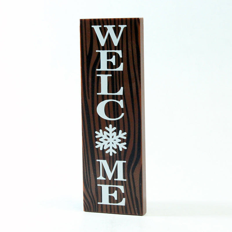 2x6 Door Sign - Welcome