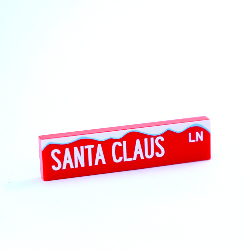 Street sign - Santa Claus Lane