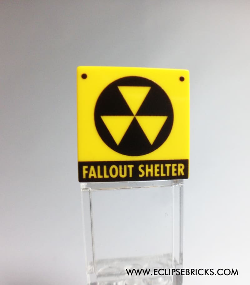 Nuclear Fallout Shelter Sign
